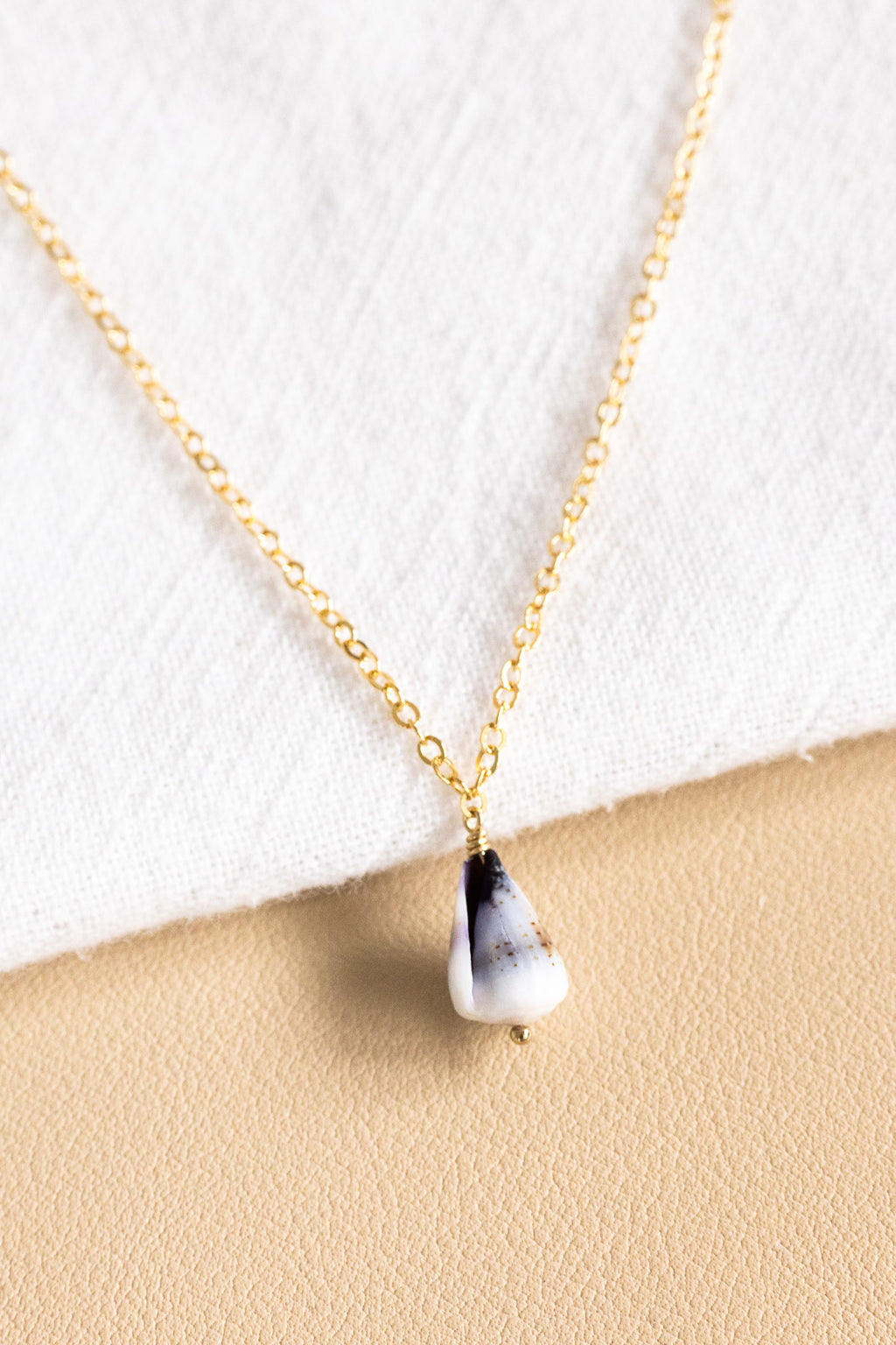 Spotted Dwarf Cone Shell Necklace – Laine Honolulu