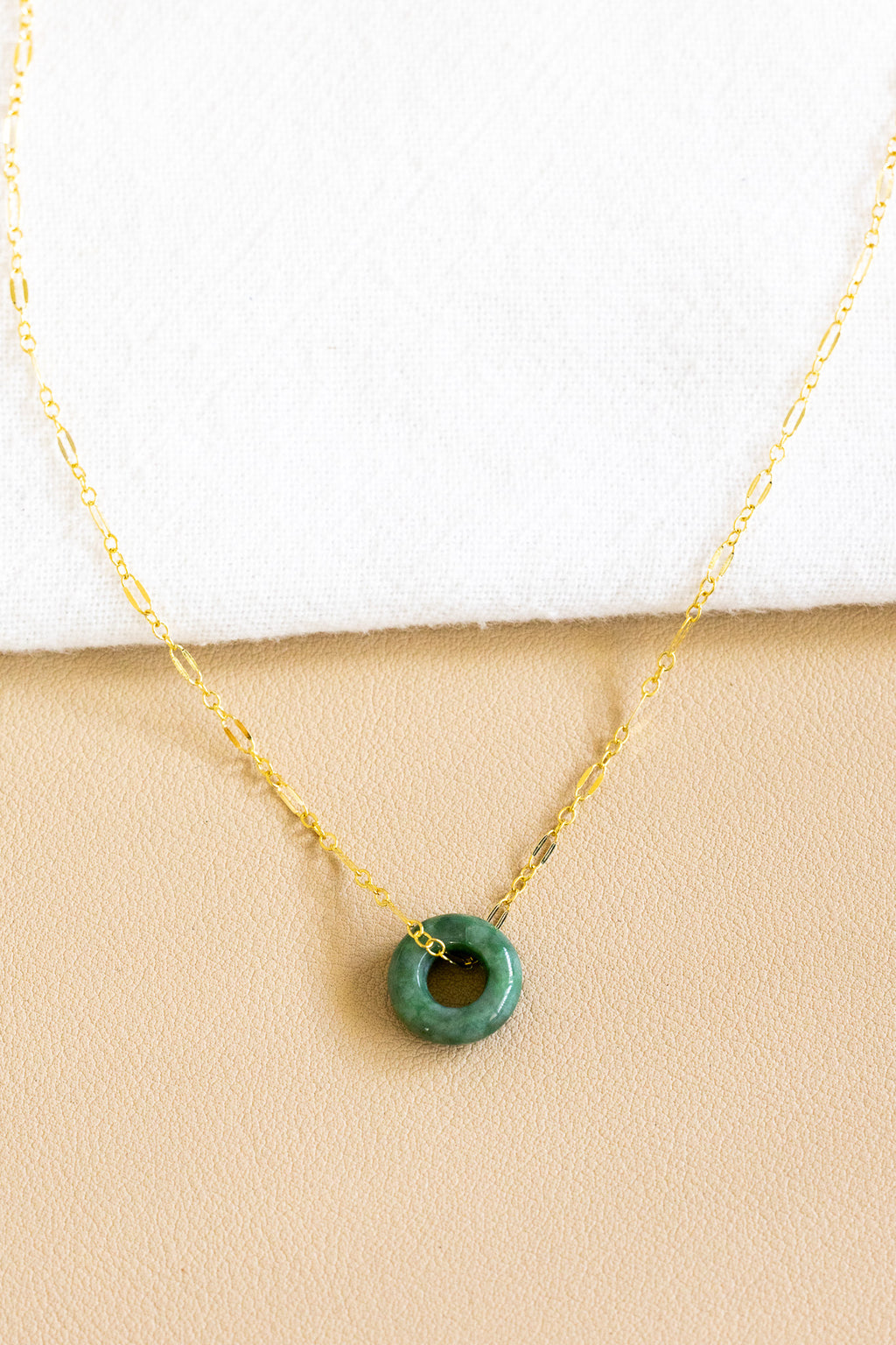 Jade Donut Princess Necklace – Laine Honolulu